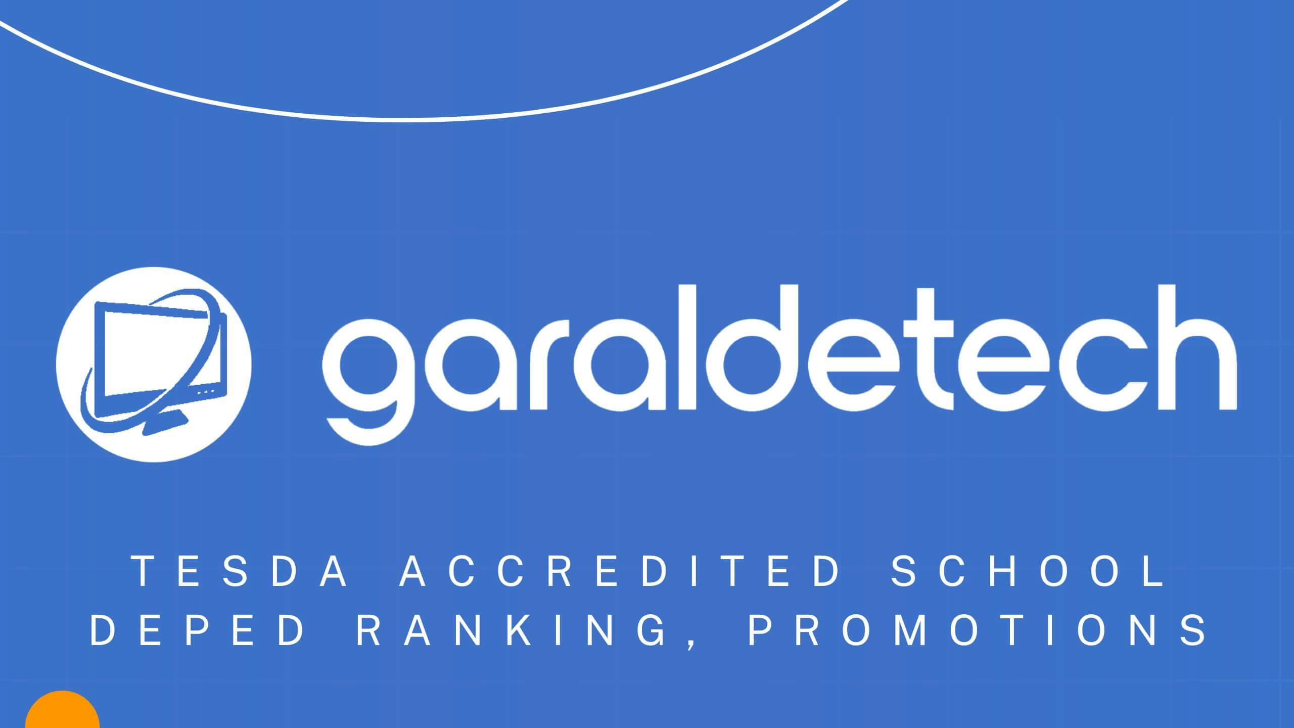 About Us - Garalde Technological Development Studies, Inc. - TESDA ...