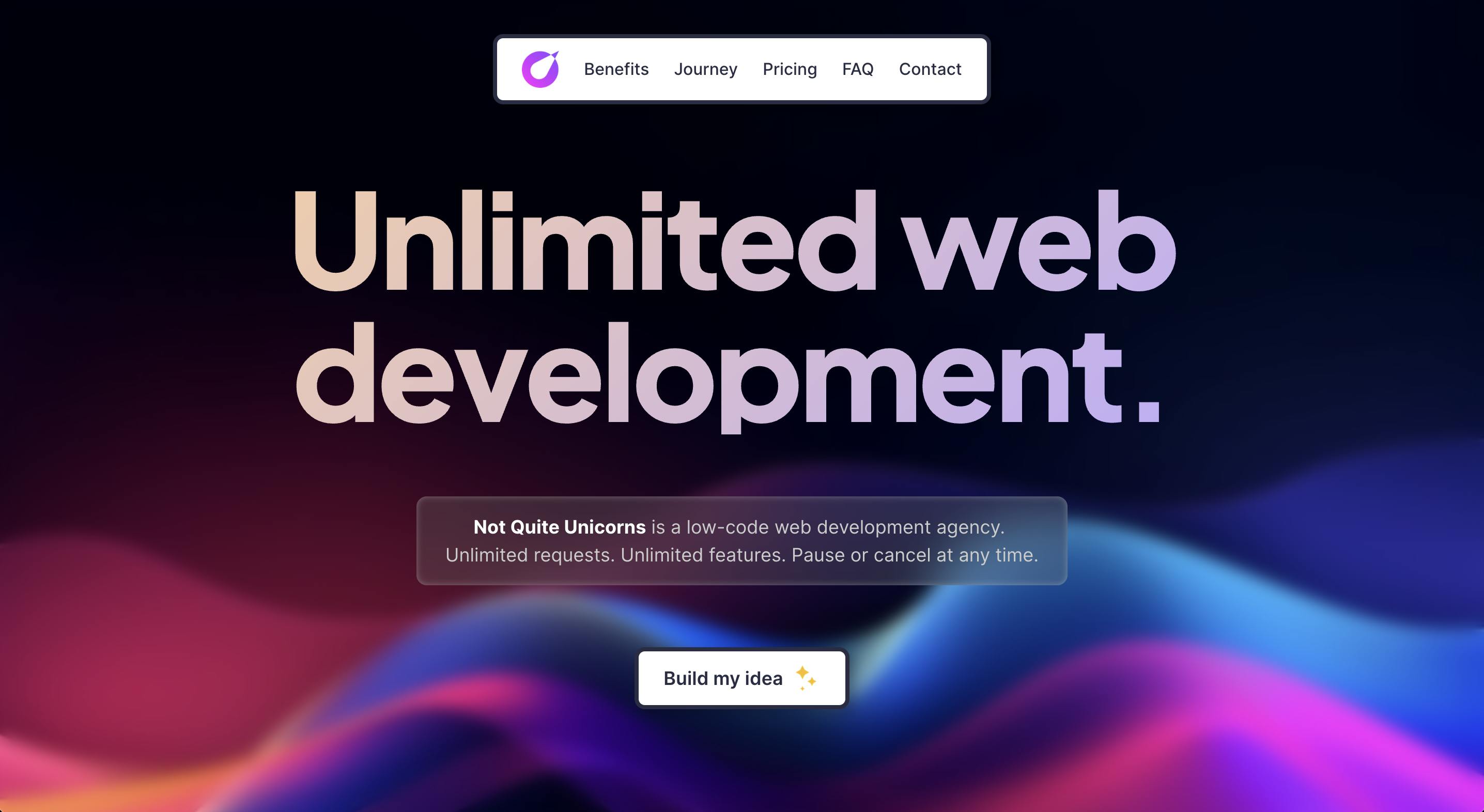 Not Quite Unicorns | Unlimited web development