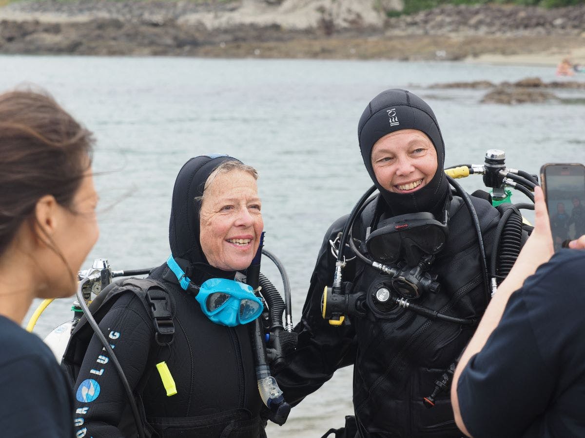 Explore Your Coast 70km dive - stage one complete! | Dive Pacific