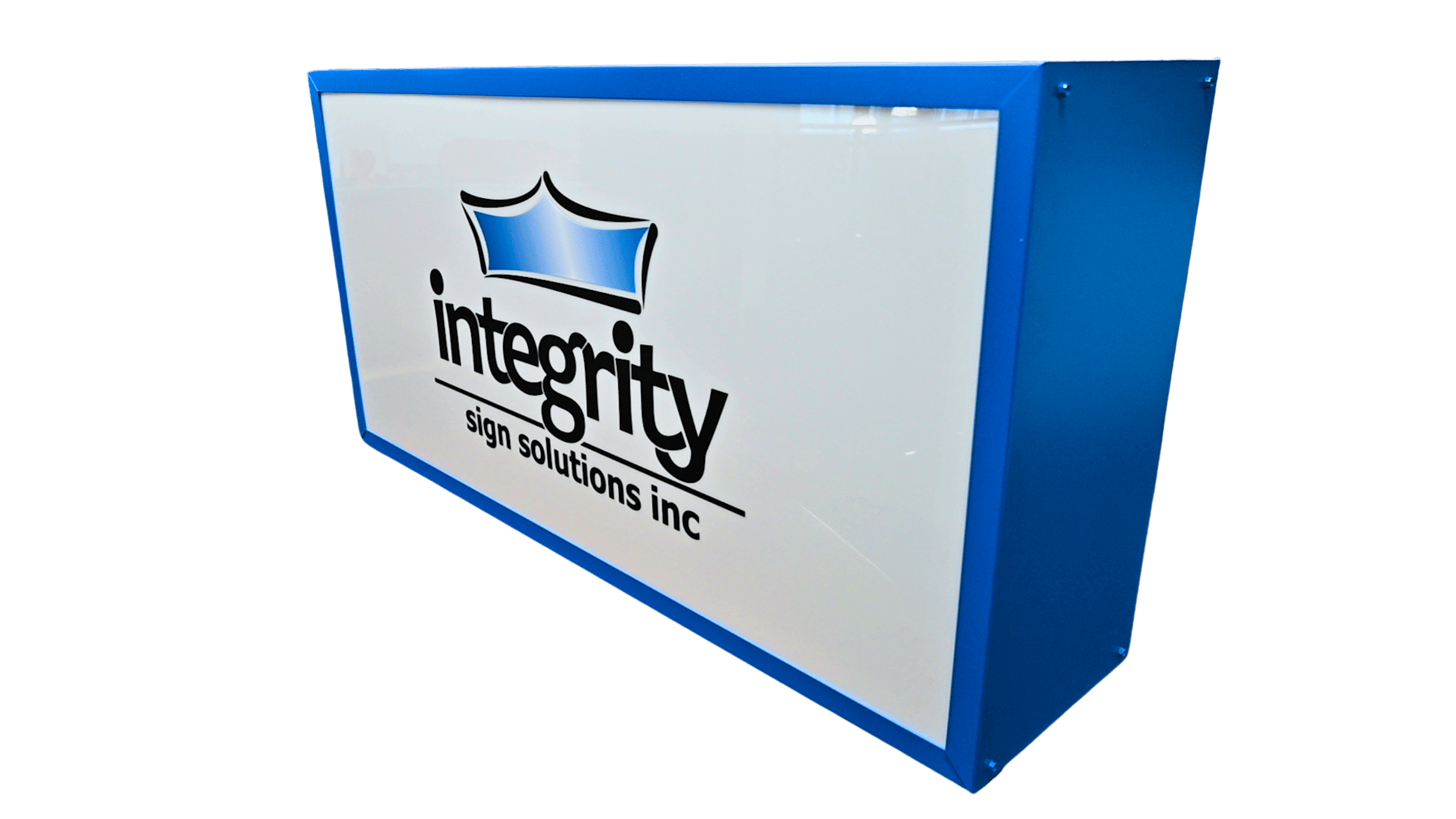 Simplified Sign Line – Economy Cabinet Signs with Fixed Pricing
