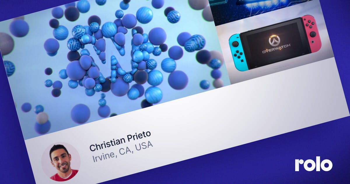 Christian Prieto on Rolo