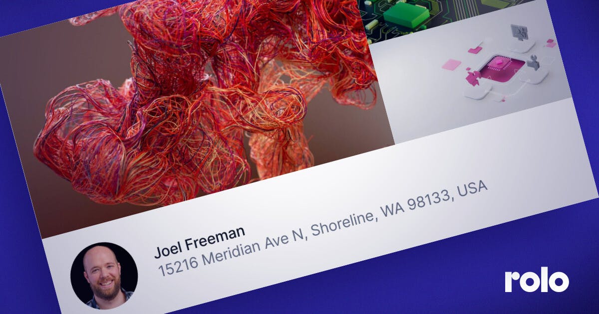 Joel Freeman on Rolo