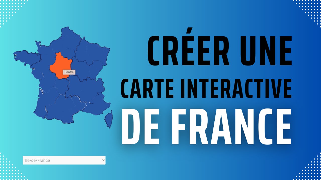 Formation Bubble | Créer une carte de France interacti Formation Bubble | Créer une carte de France interacti