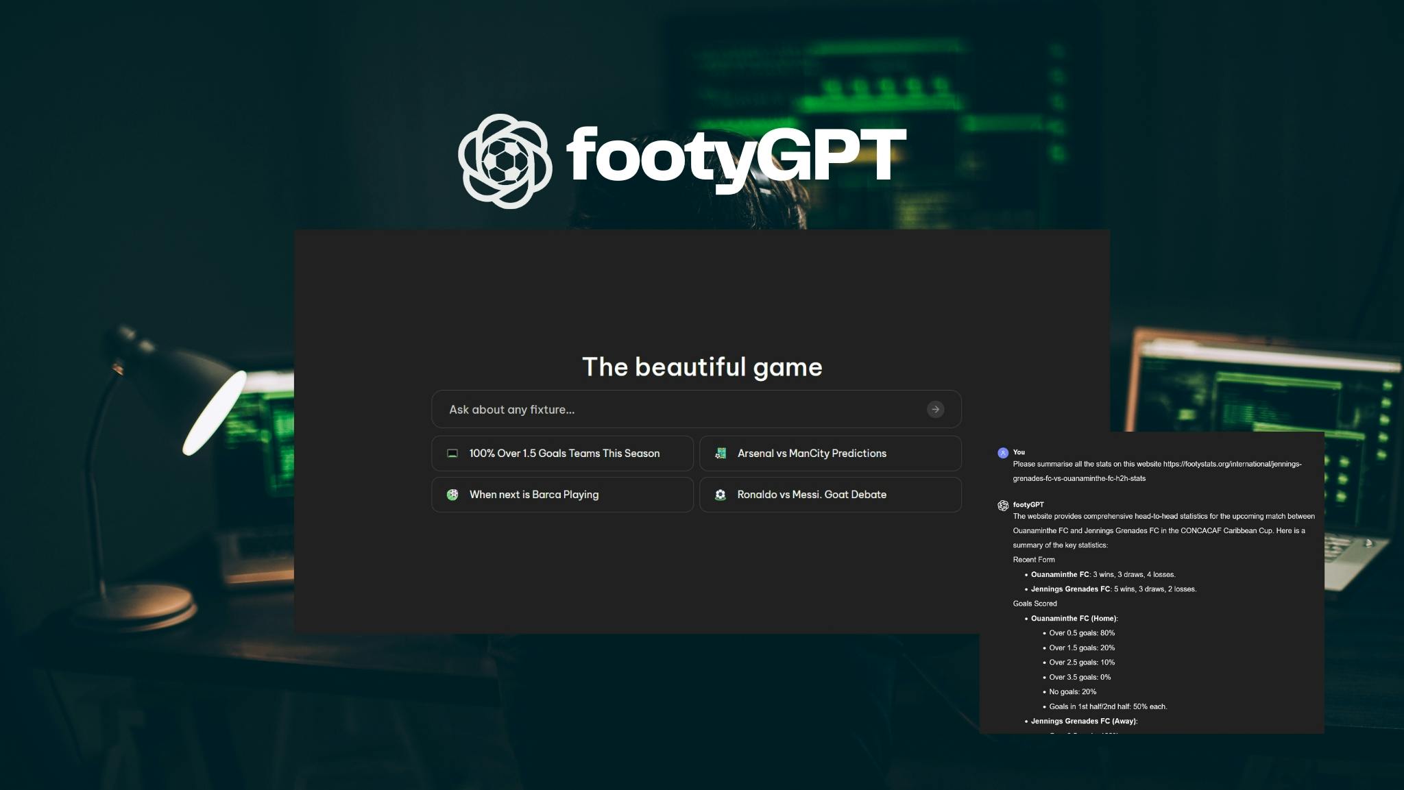 footyGPT; AI Football Assistant