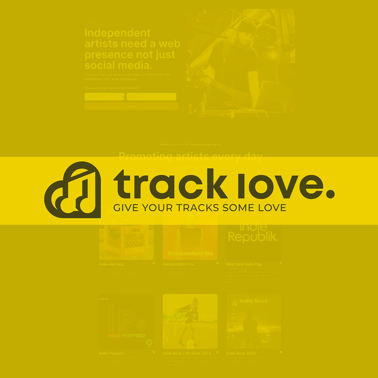 Tracklove.io | Give your tracks some love.