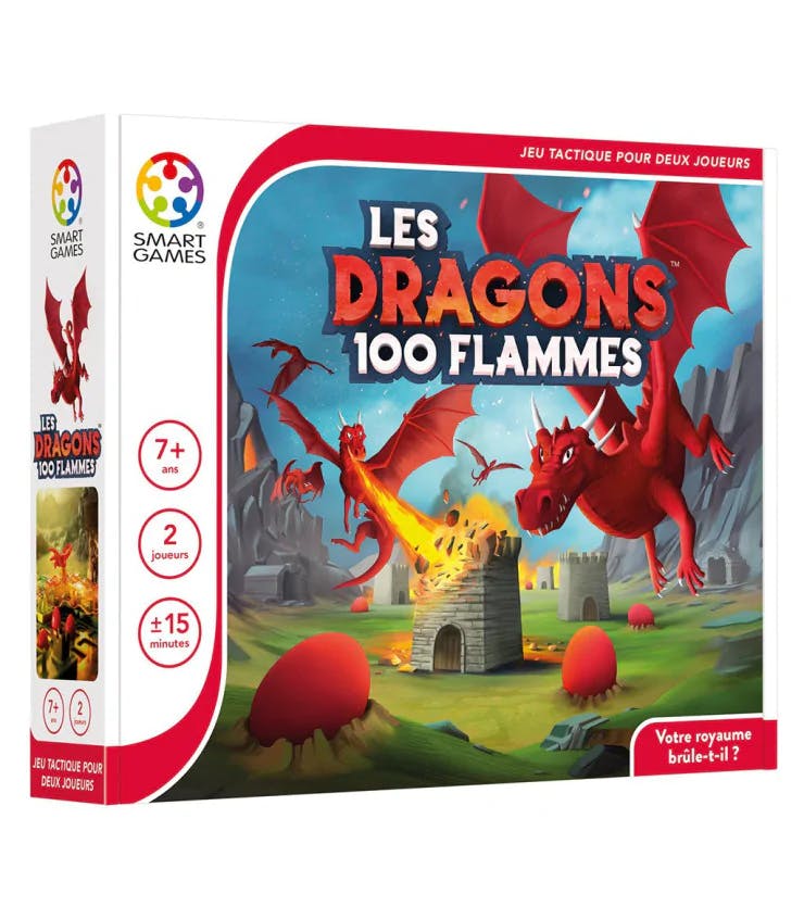 Les Dragons 100 Flammes - Smartgames - Lib&Lou
