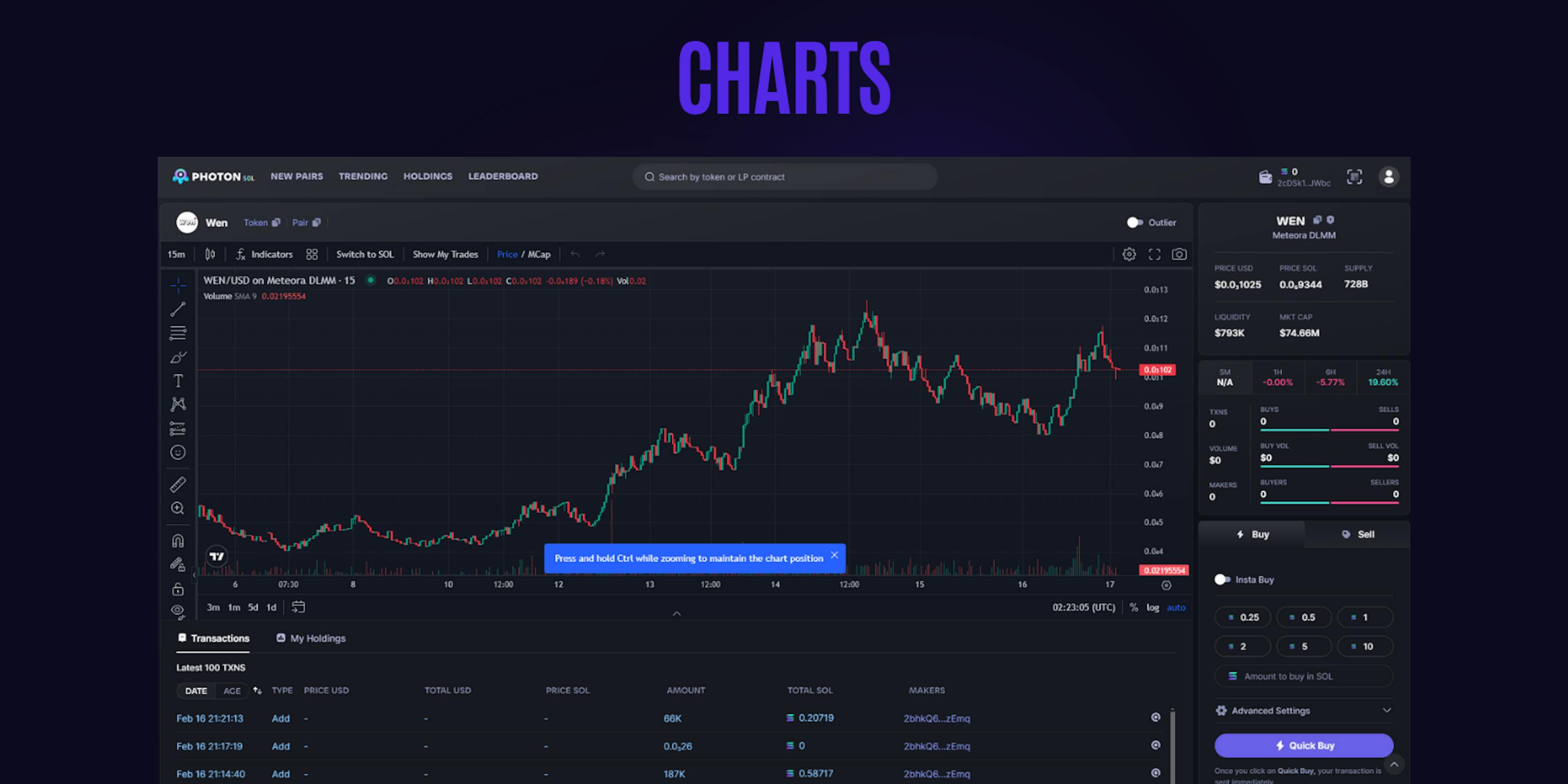 Photon SOL: Solana Trading Bot