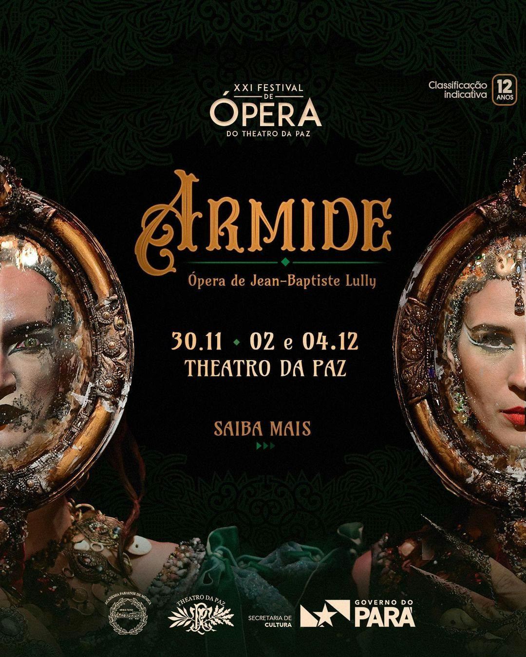 Palco Belém | Eventos | Armide Ópera de Jean-Baptiste Lully