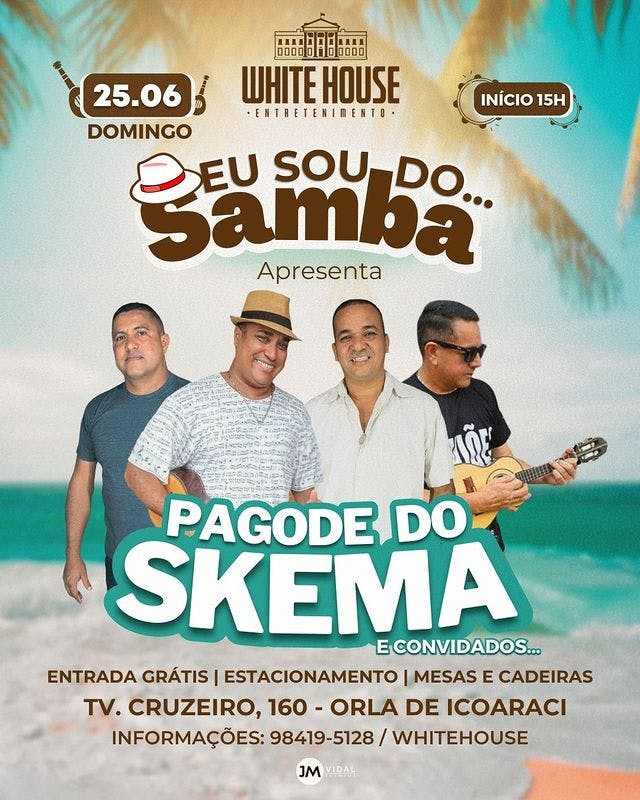 Palco Belém | Eventos | Eu Sou do Samba apresenta: Pagode do Esquema e ...