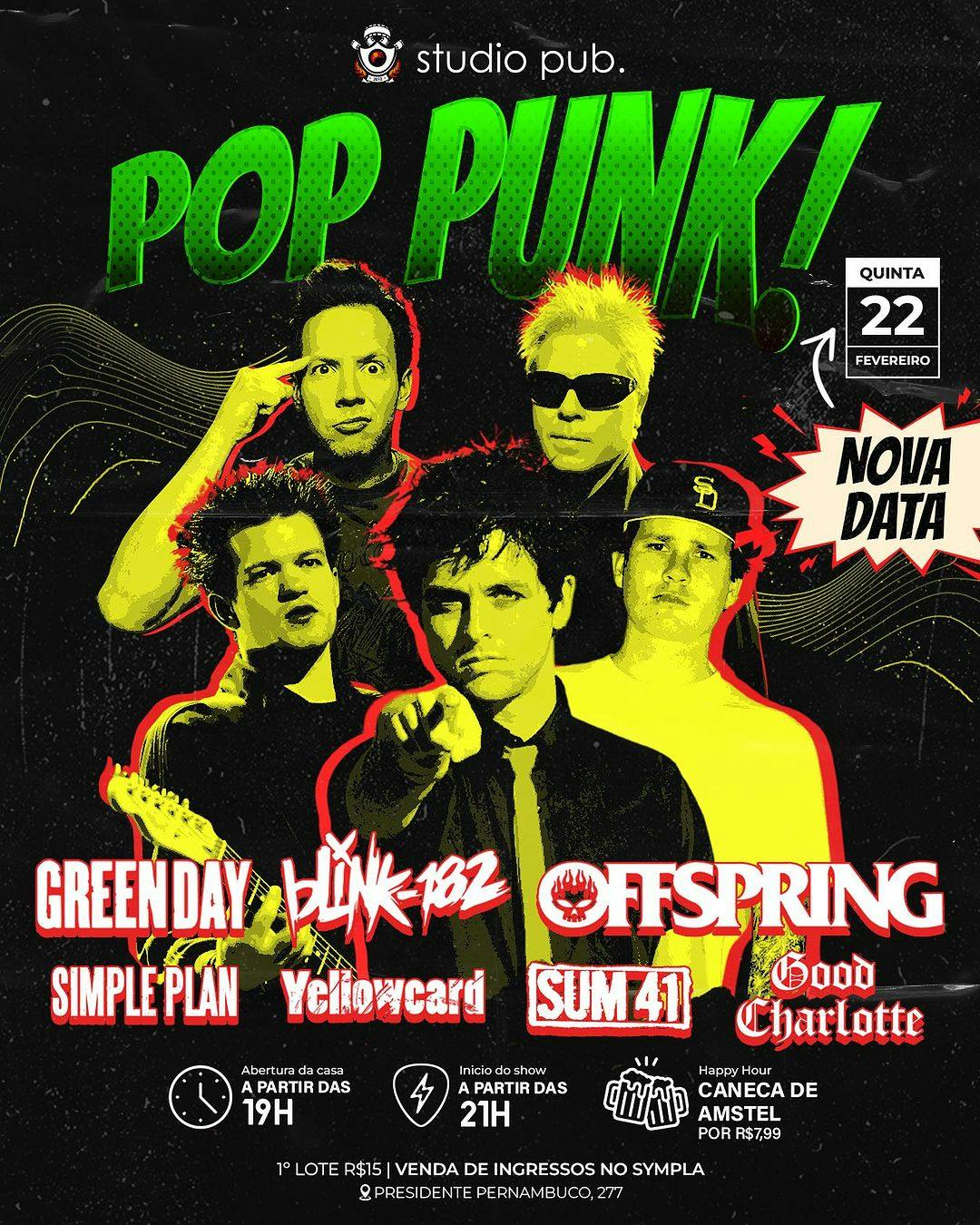 Palco Belém | Eventos | Pop Punk Is a Live