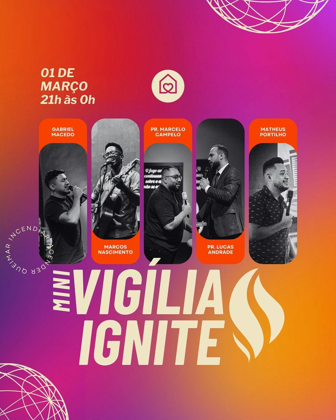 Palco Belém | Eventos | Mini Vigília Ignite