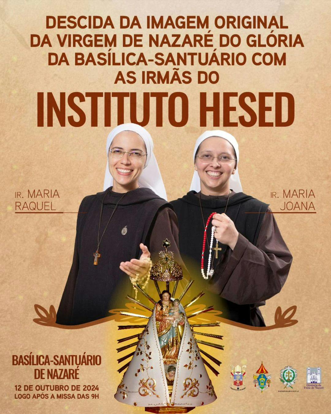 Palco Belém | Eventos | Descida da imagem original da Virgem de Nazaré ...