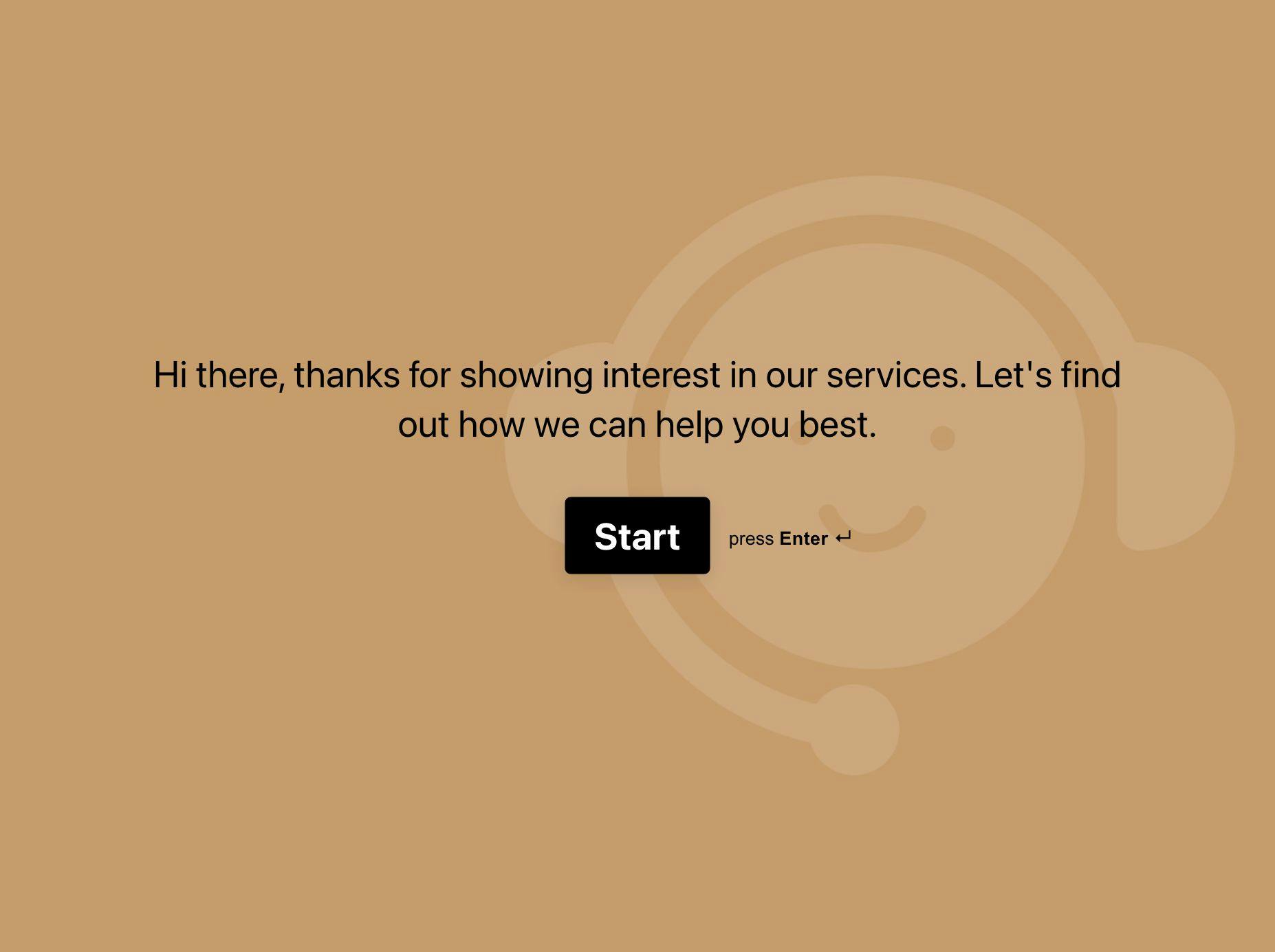 Prospective Client Form - Typeform Template