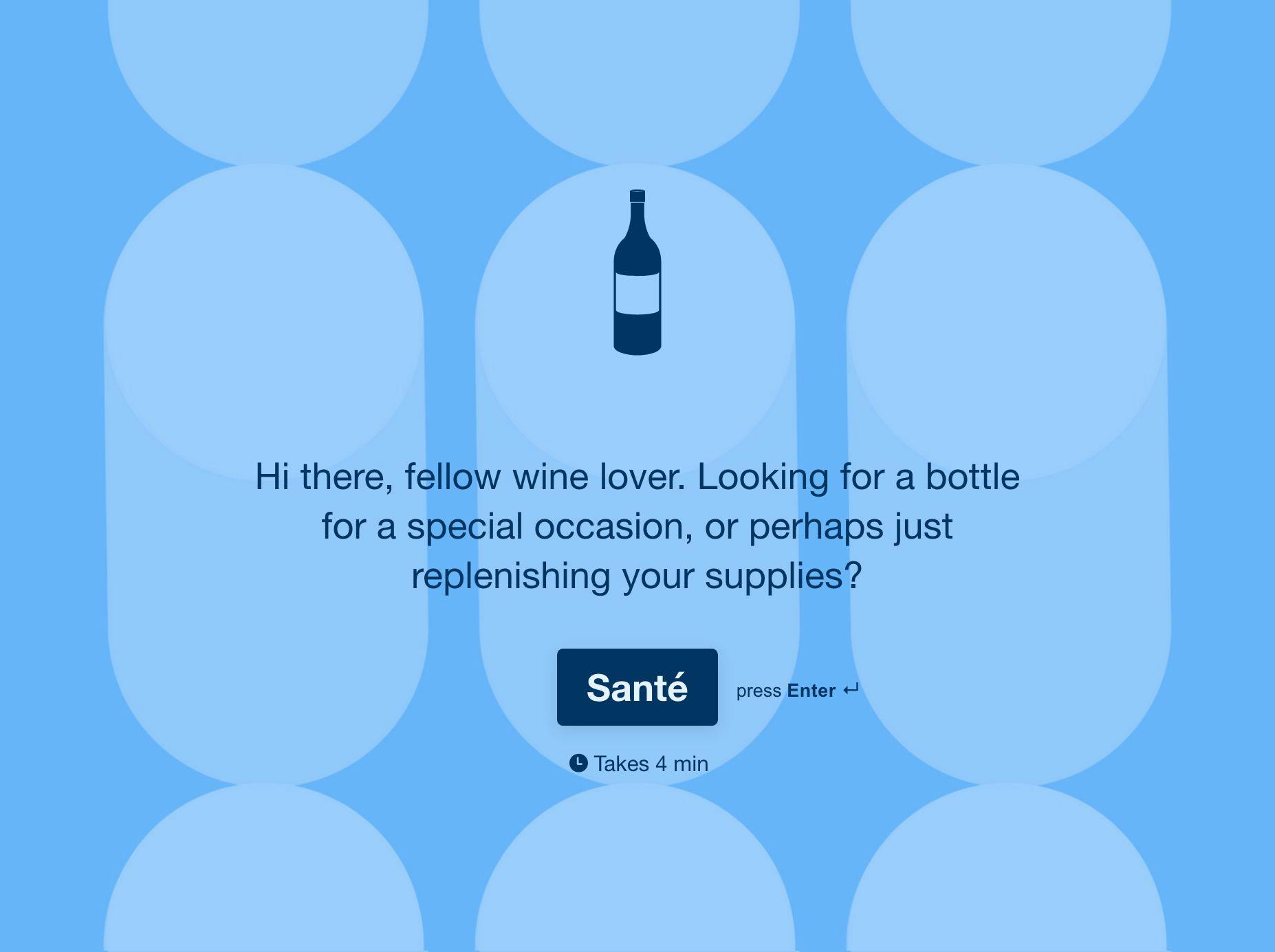 Wine Order Form - Typeform Template