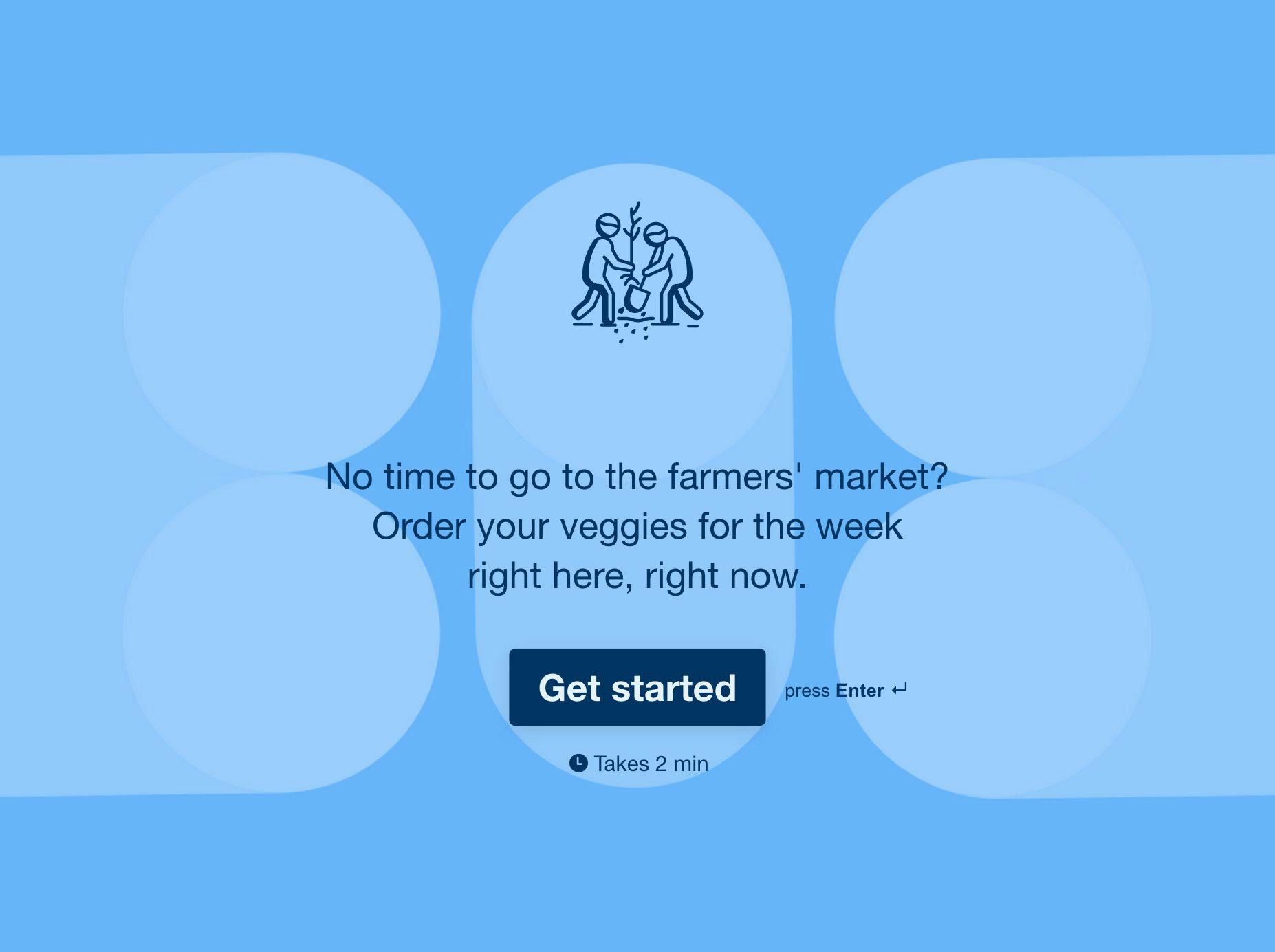 Vegetable Order Form - Typeform Template