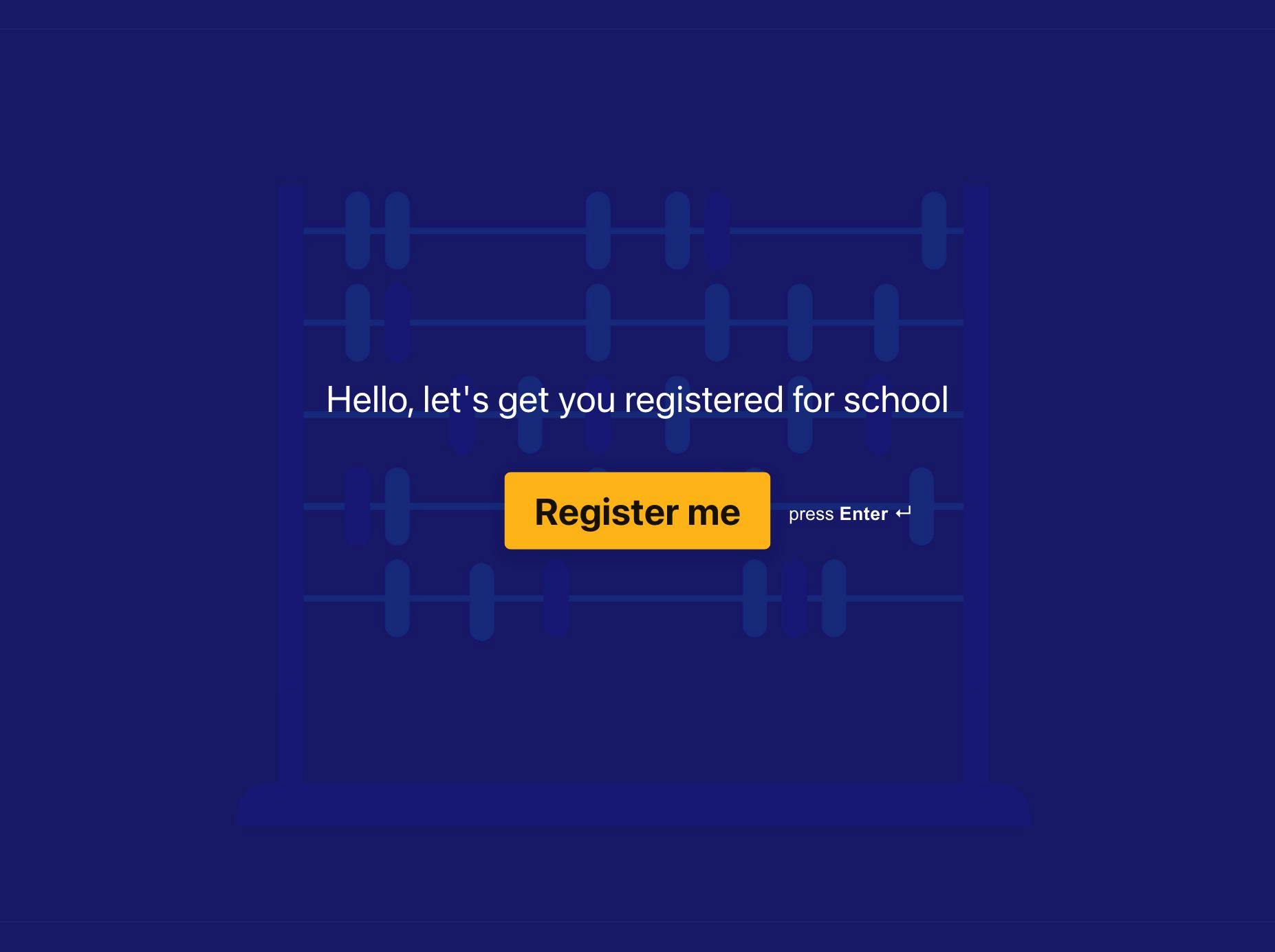 School Registration Form Typeform Template