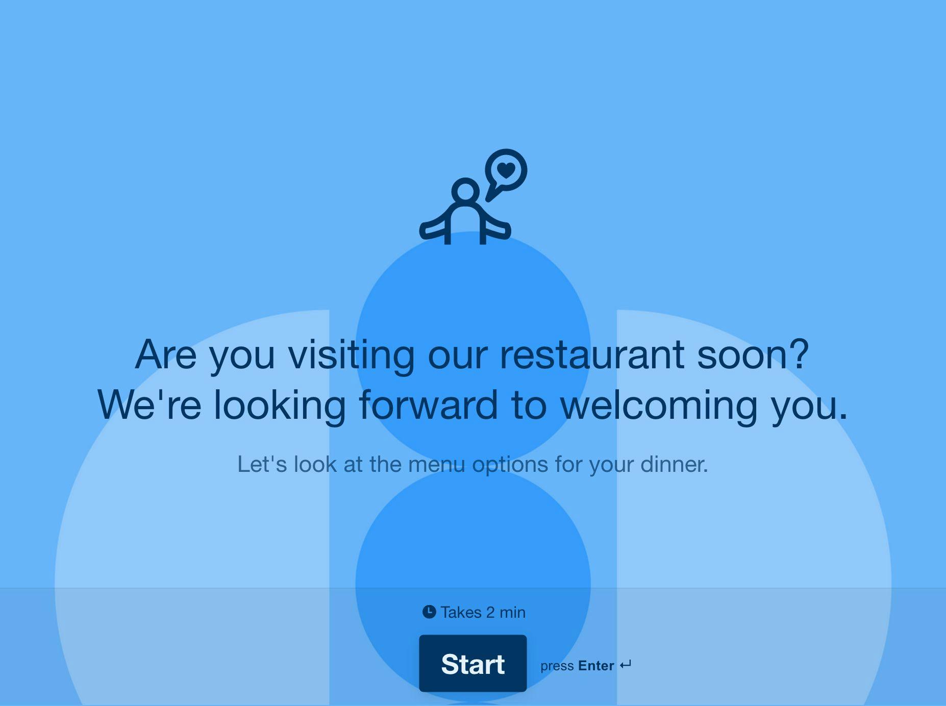 Restaurant Pre-Order Form - Typeform Template