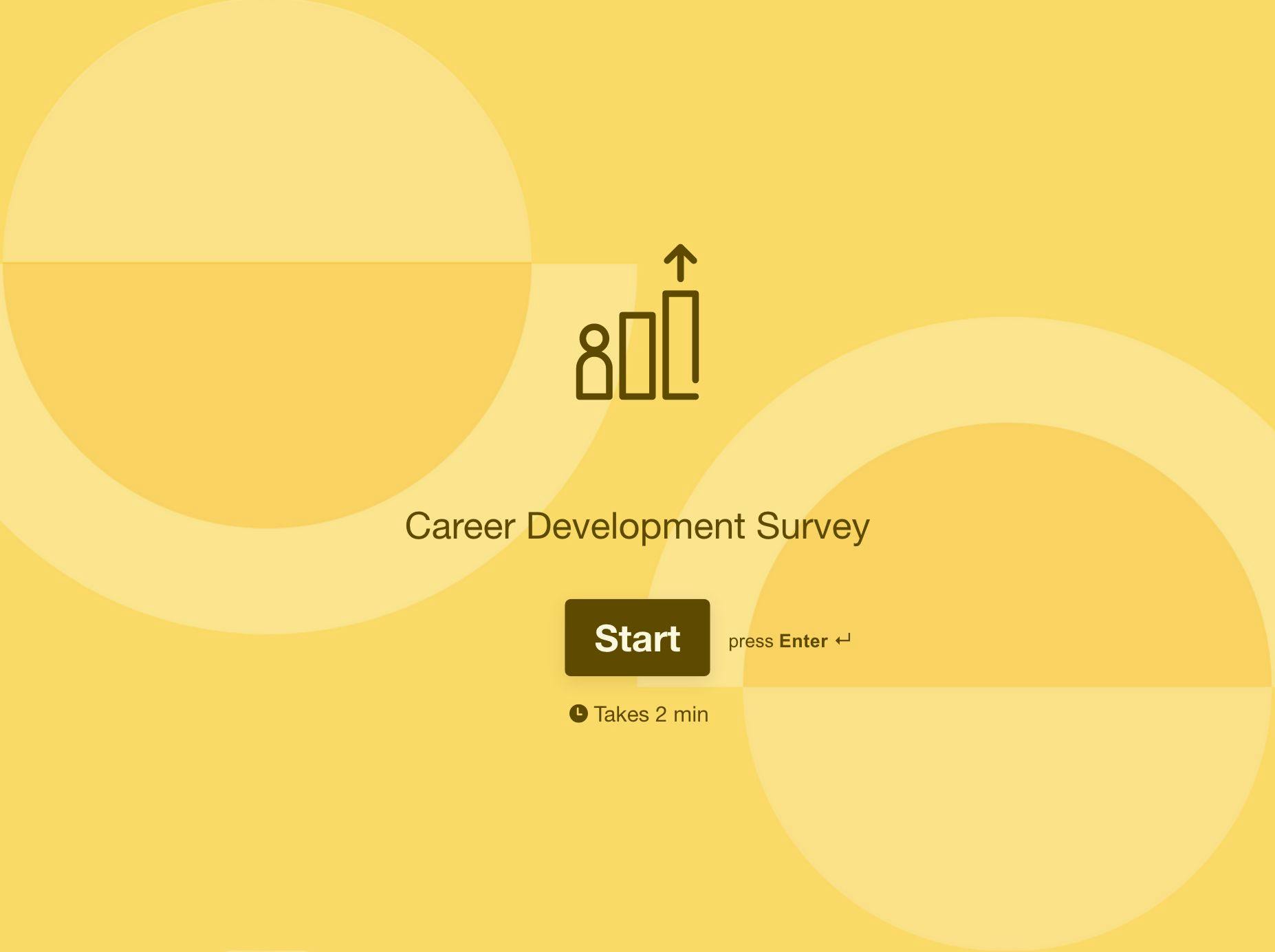 Career Development Survey - Typeform Template