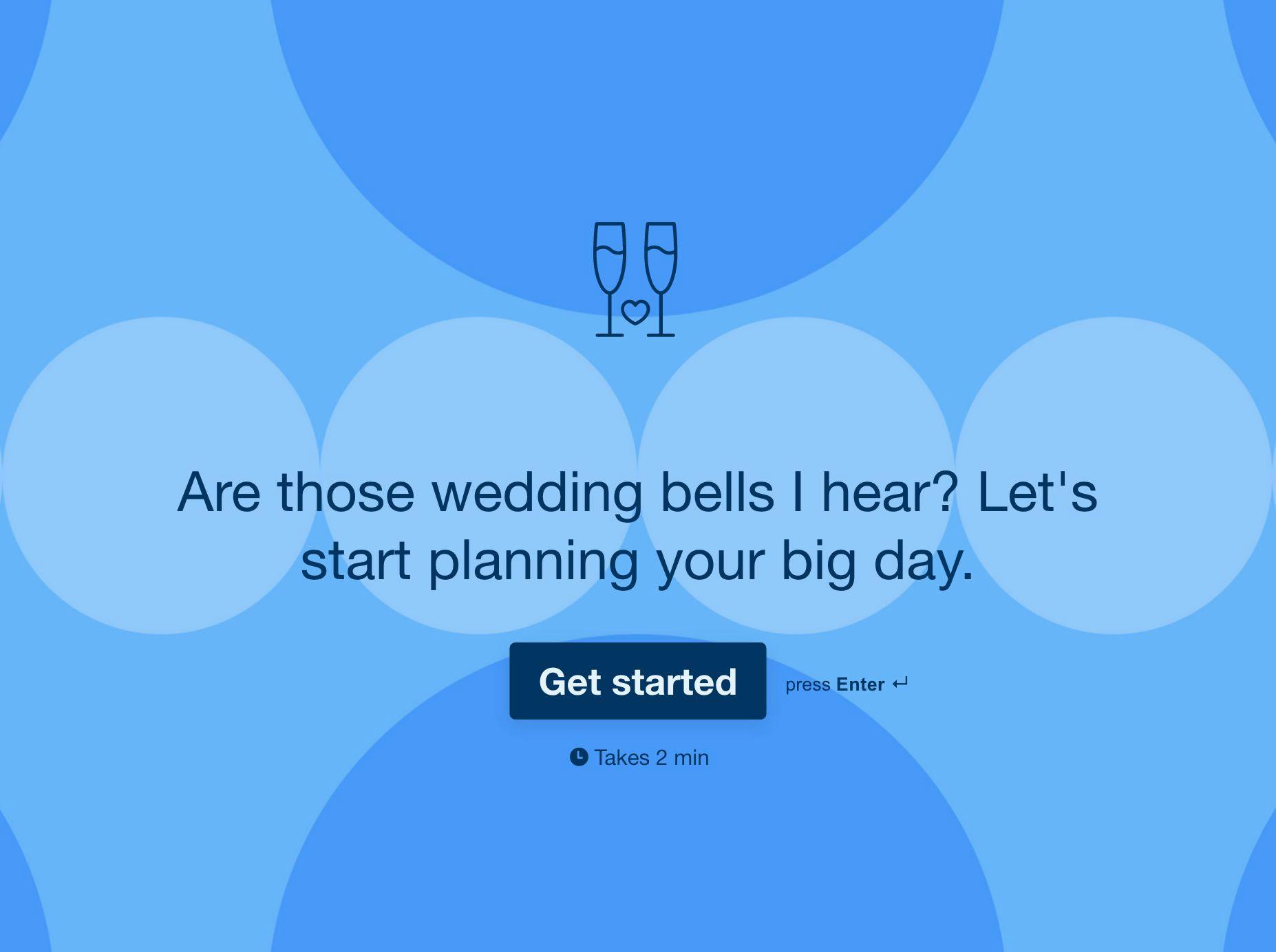 Wedding Photography Booking Form - Typeform Template