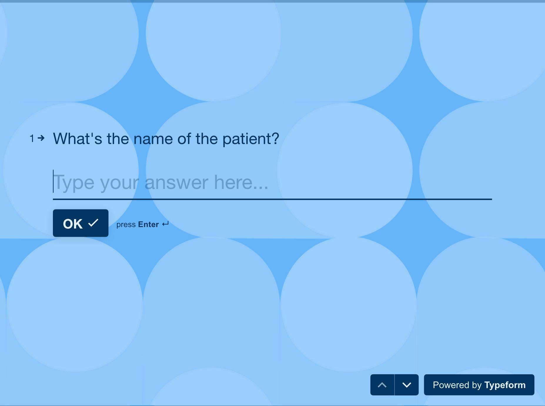 Patient Encounter Form - Typeform Template