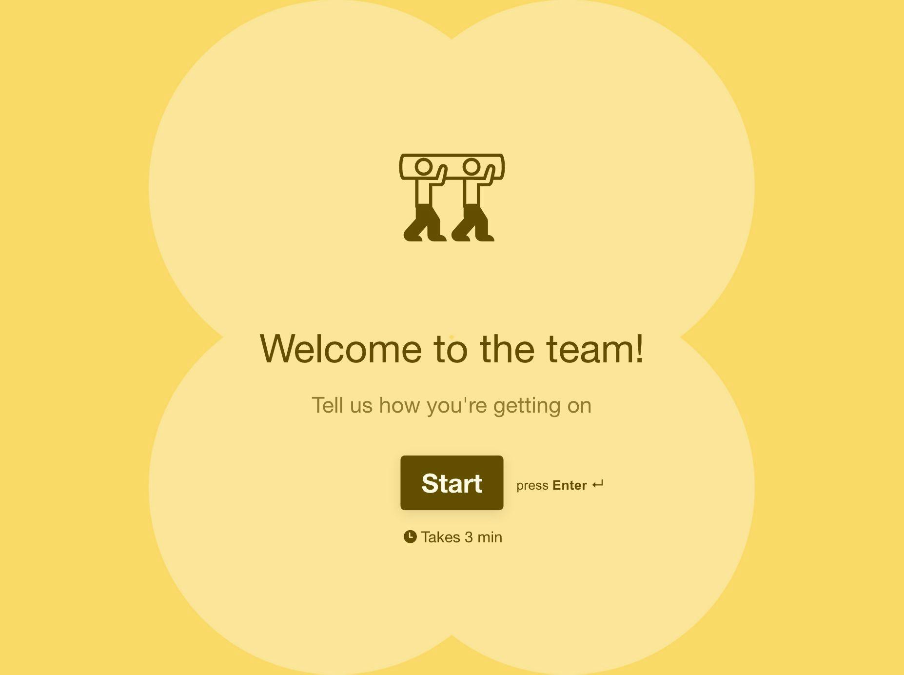 Employee Orientation Survey - Typeform Template