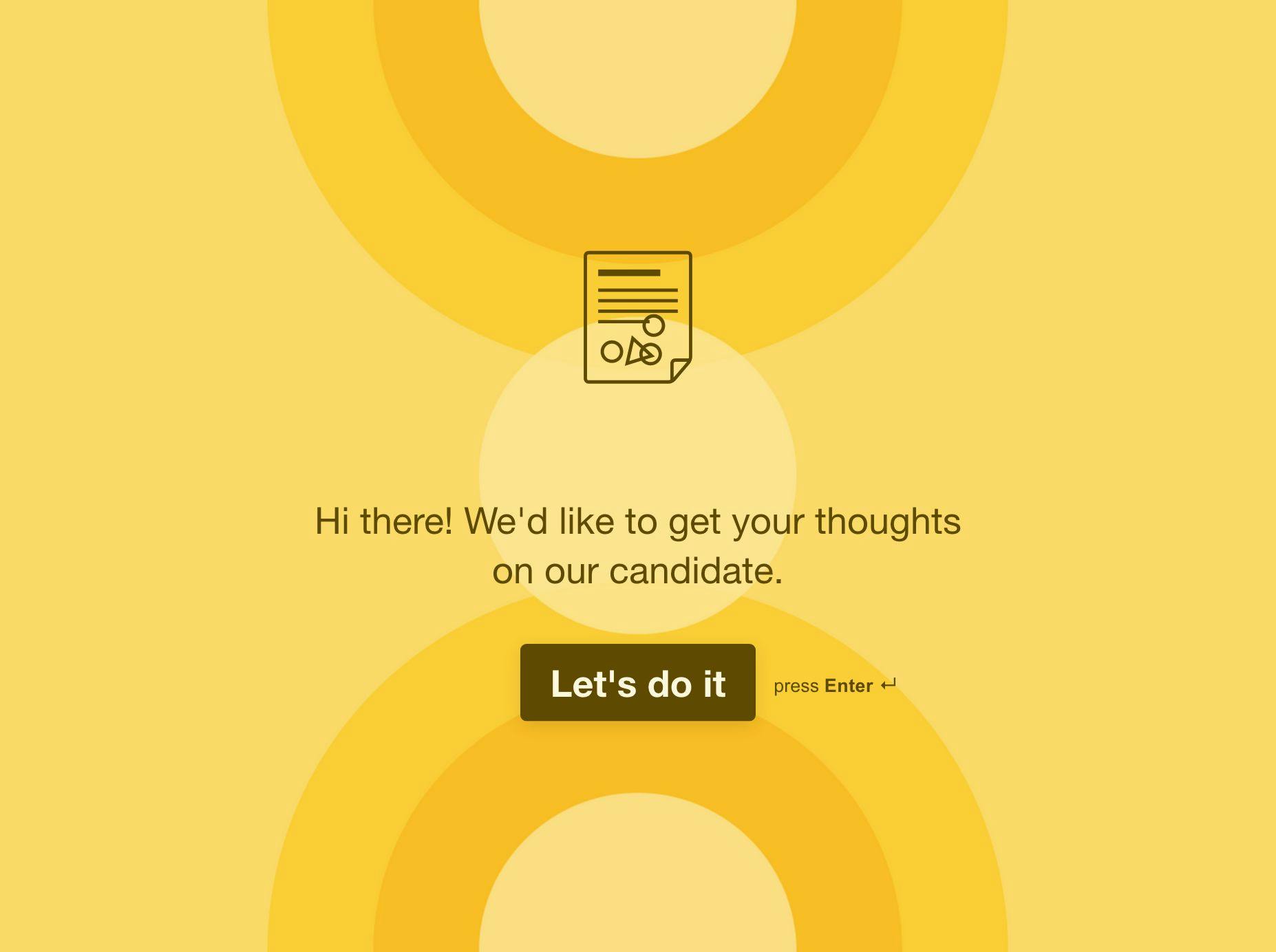 Reference Check Survey - Typeform Template