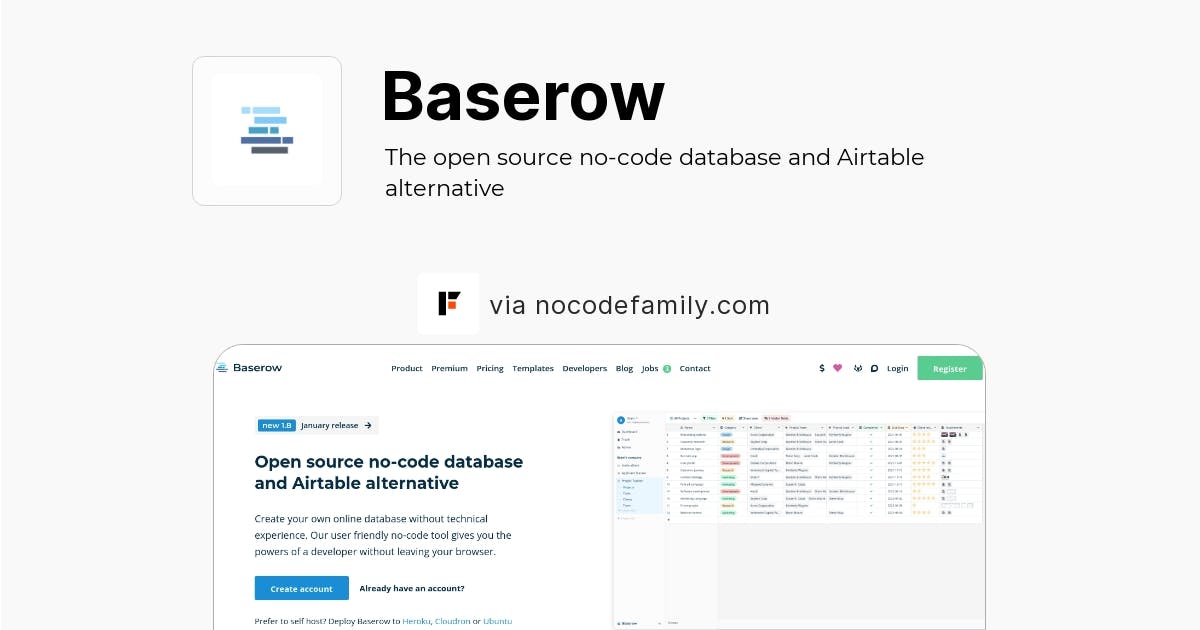 Baserow Reviews, Templates and Pricing in 2024