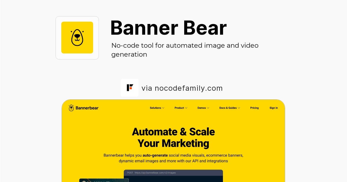 Banner Bear Reviews, Templates and Pricing in 2024