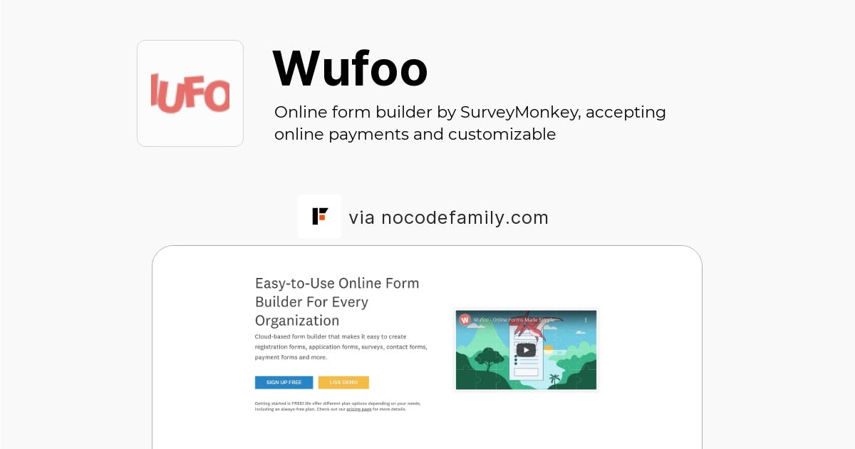 Wufoo Reviews, Templates and Pricing in 2024