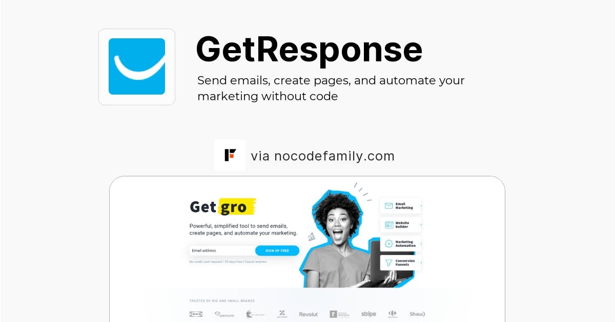 GetResponse Reviews, Templates and Pricing in 2024