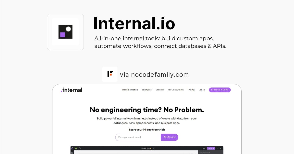 Internal.io Reviews, Templates and Pricing in 2024