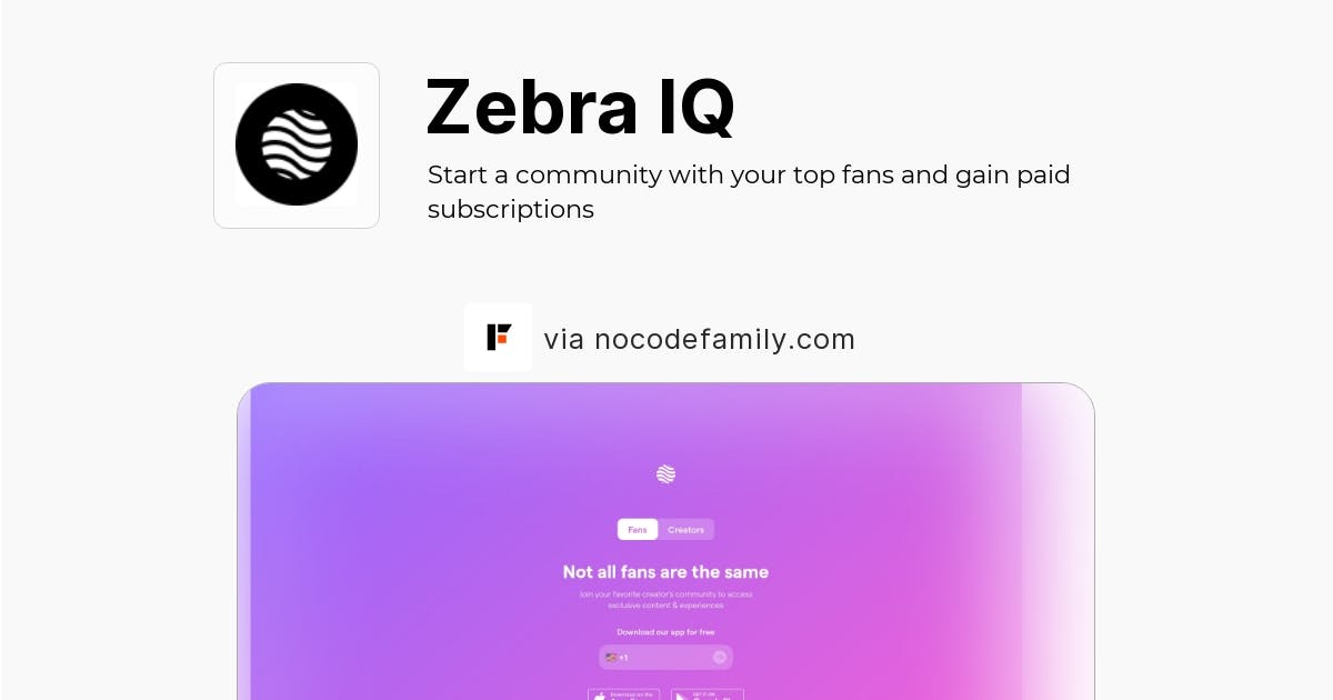 Zebra IQ Reviews, Templates and Pricing in 2024
