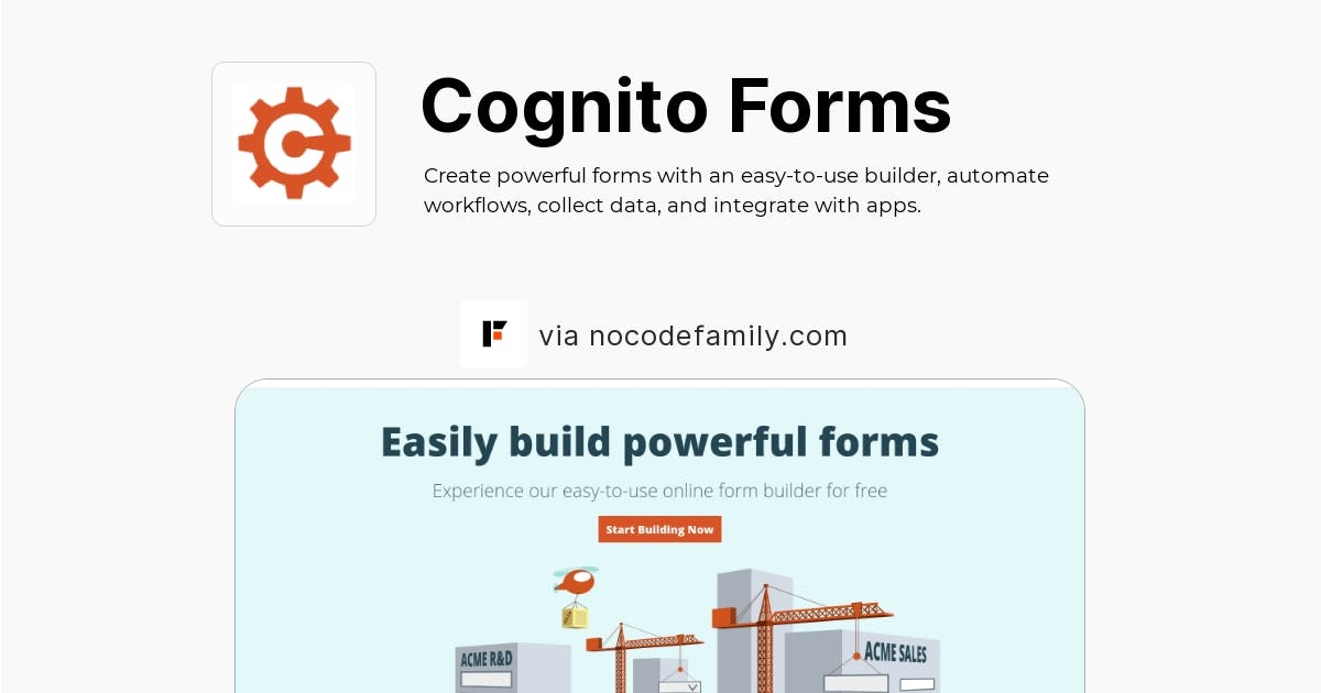 Cognito Forms Reviews, Templates and Pricing in 2024