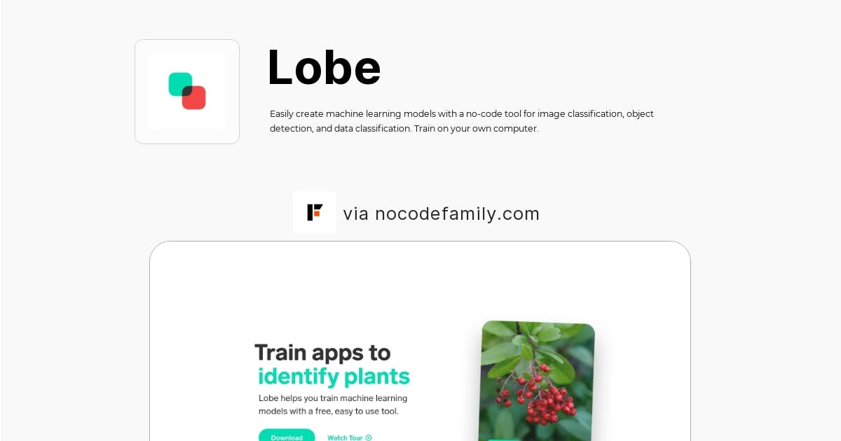 Lobe Reviews, Templates and Pricing in 2024