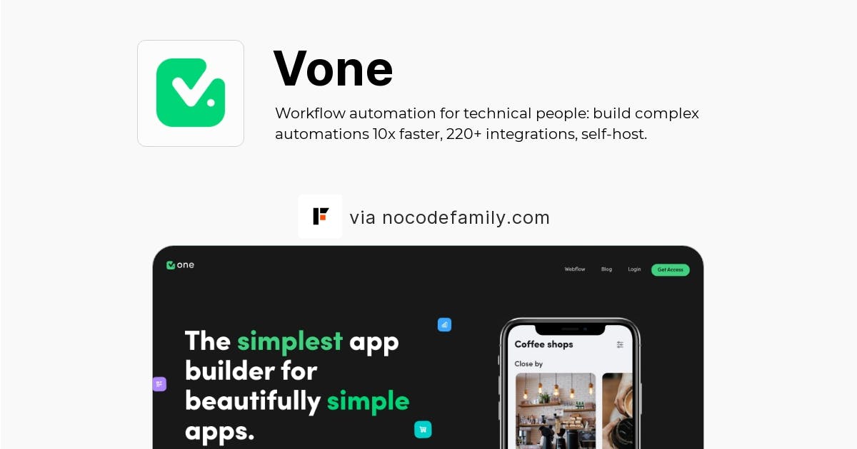 Vone Reviews, Templates and Pricing in 2024