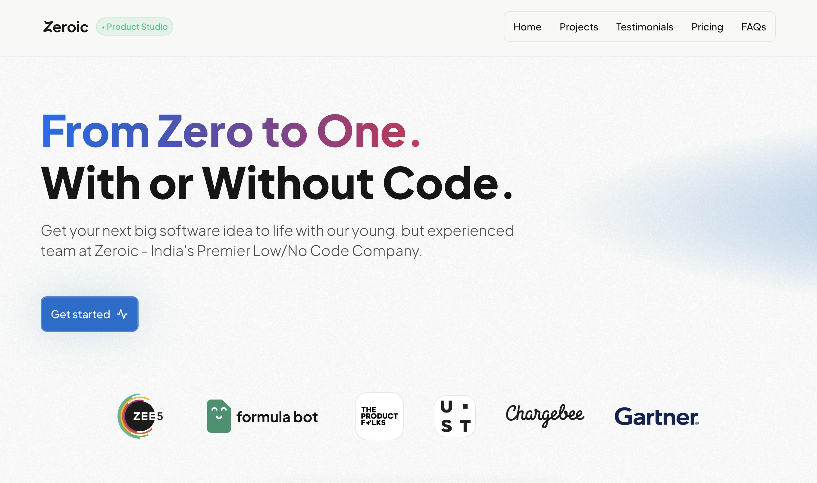 Zeroic | India's top product studio