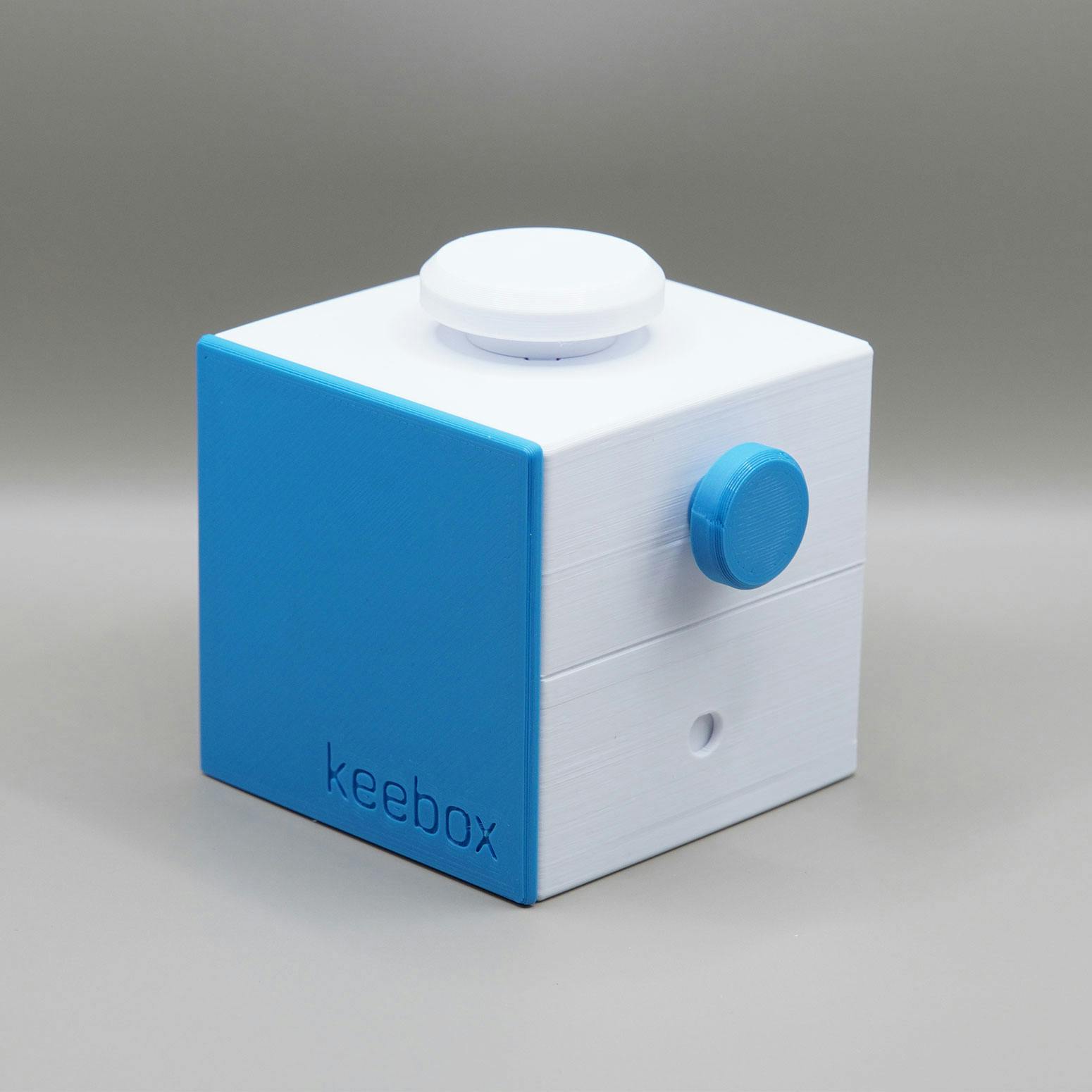 keebox blue - sequential discovery puzzle