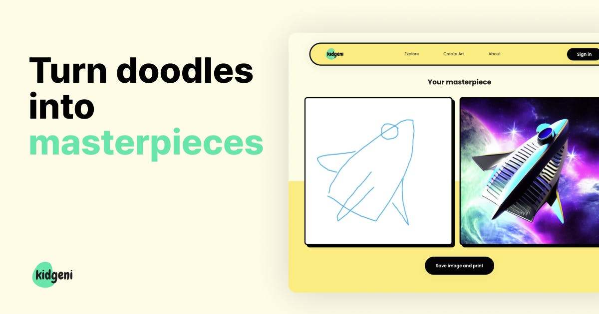 Draw ai art | Kidgeni