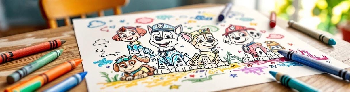 Paw Patrol - Community Helper Coloring Page (Free) | ColorFun