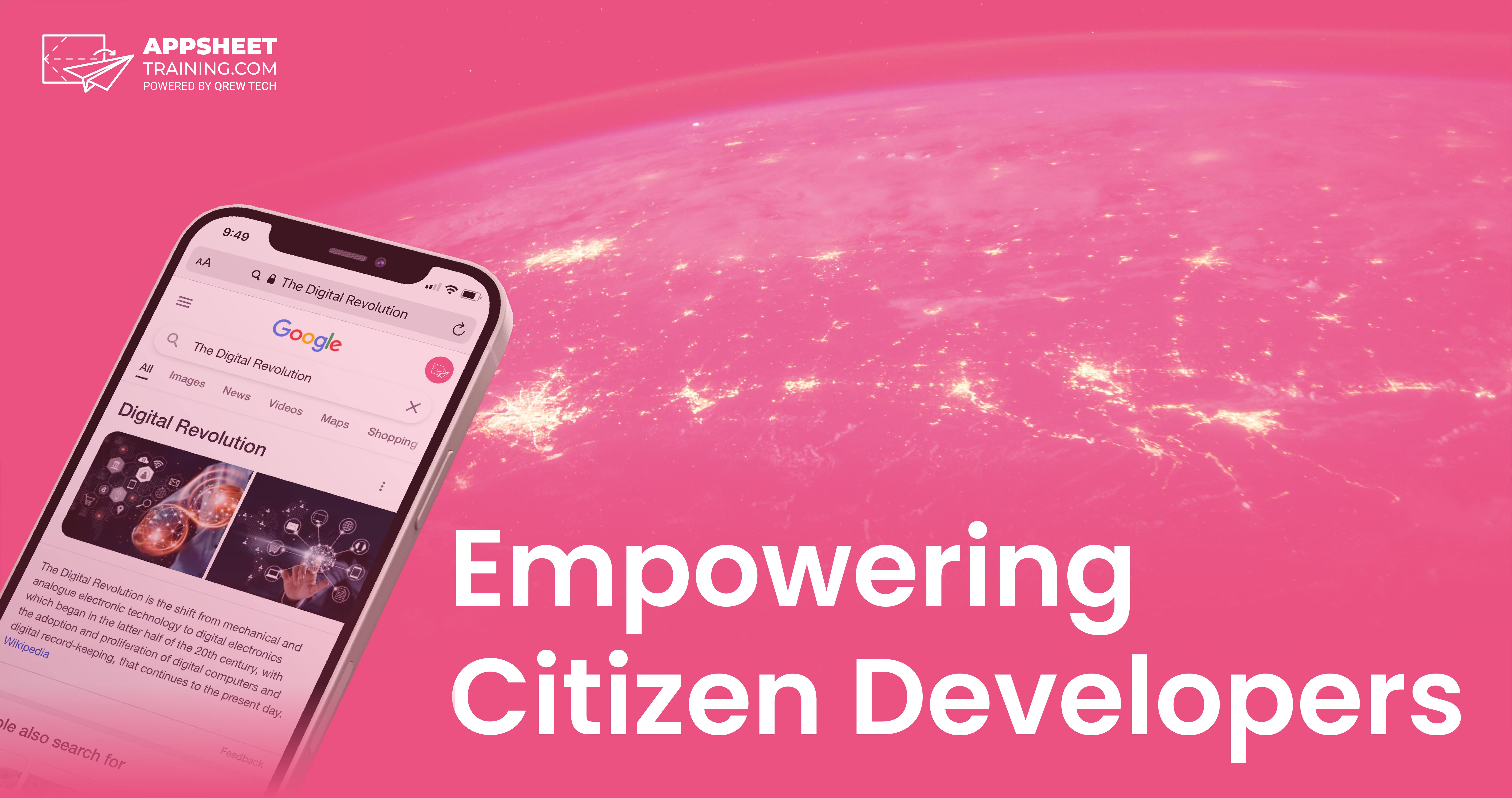 Empowering Citizen Developers