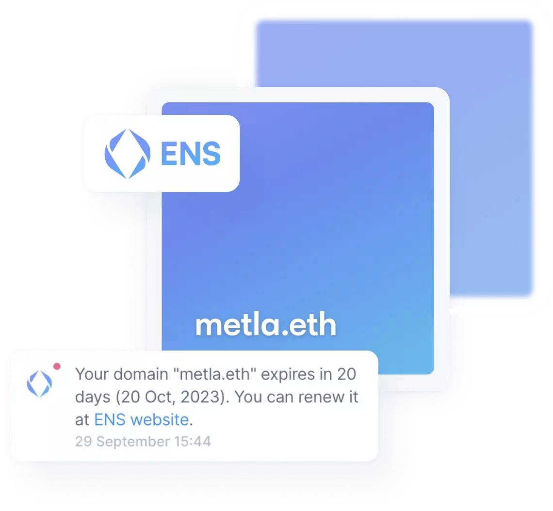 Metla | free Real-time wallet notifications