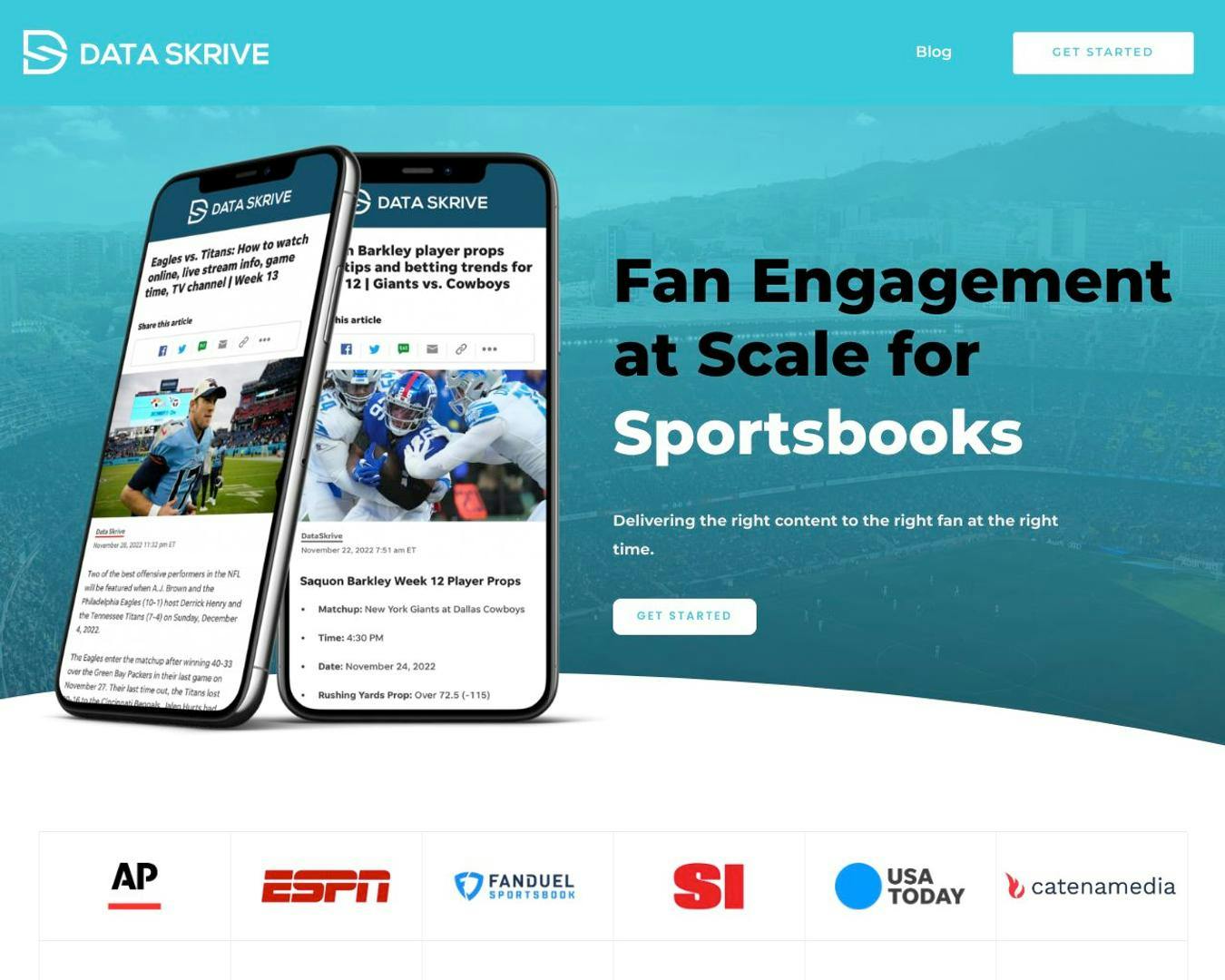 Data Skrive | Delivering the right content to the righ | Welcome AI
