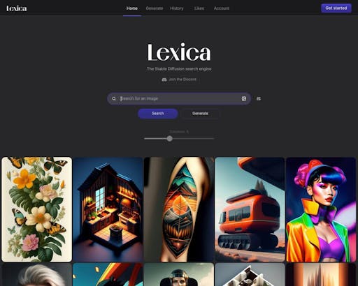 Lexica | The Stable Diffusion search engine | Welcome AI