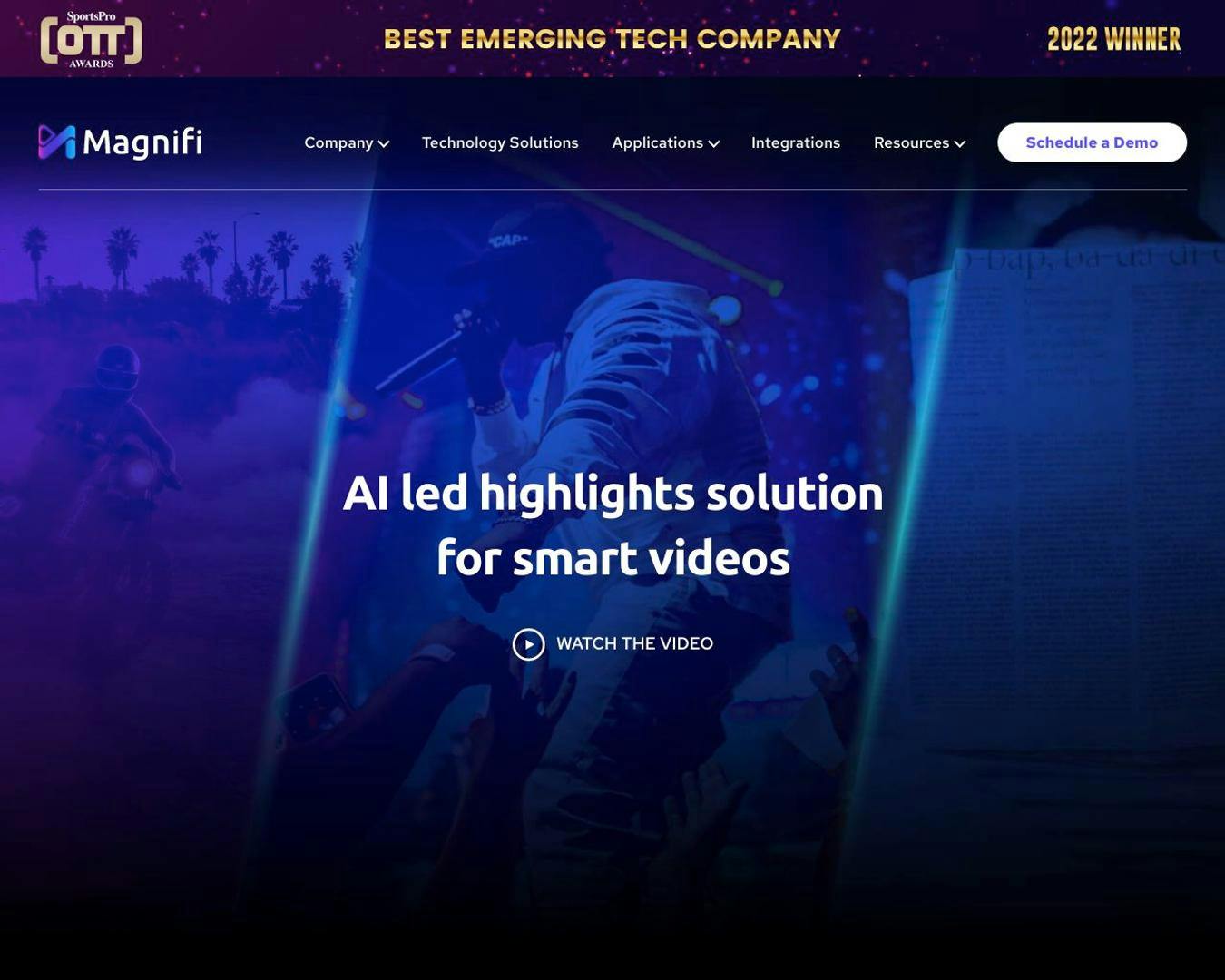 Magnifi | AI led highlights solution for smart vid | Welcome AI