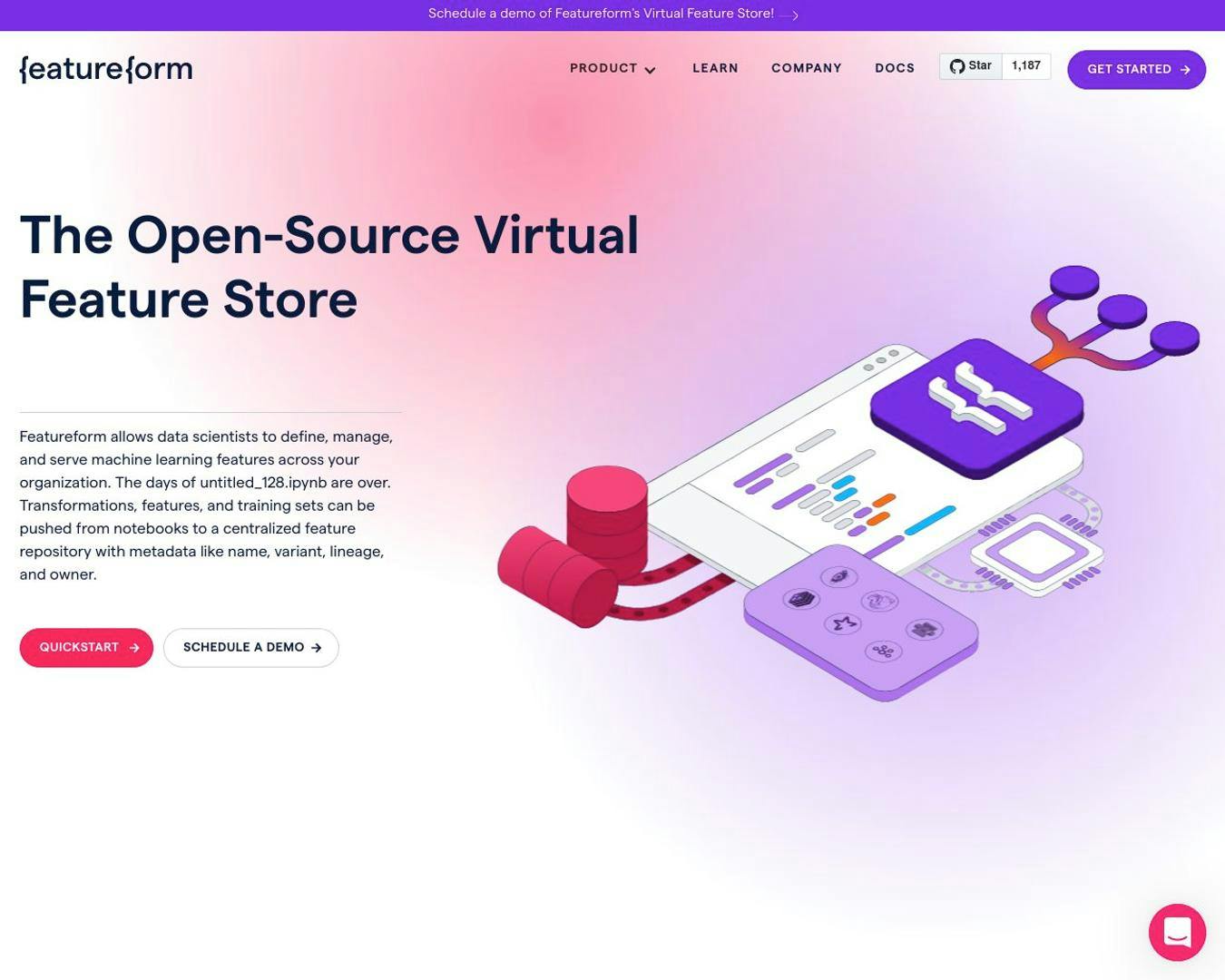 Featureform | The Open-Source Virtual Feature Store | Welcome AI