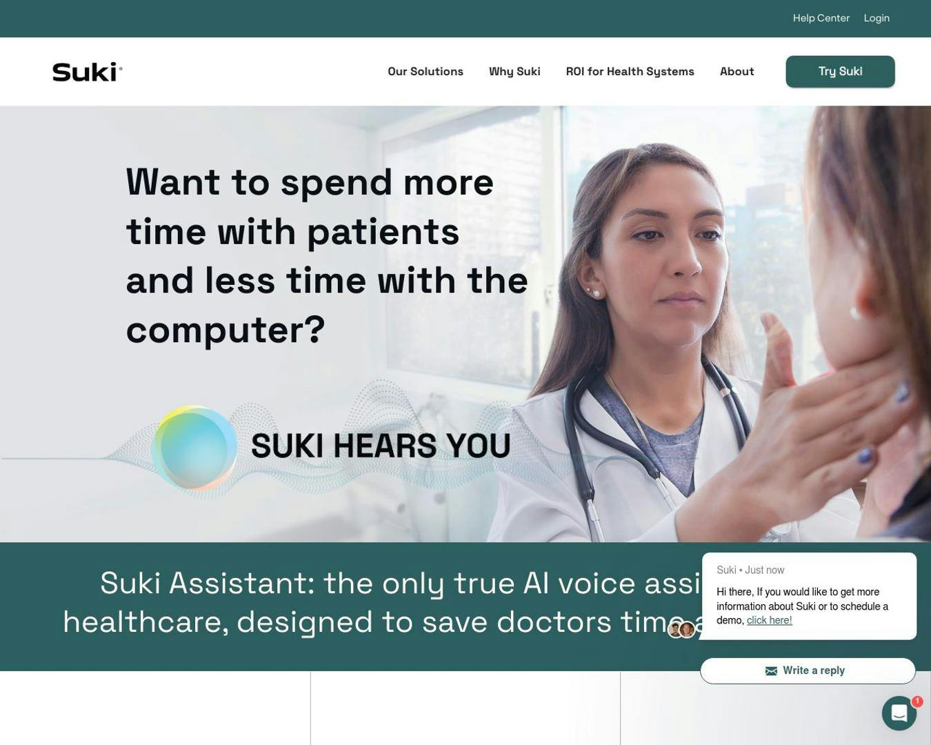 Suki AI | Suki is an AI-powered voice assistant th | Welcome AI