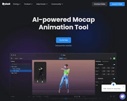 Plask | AI-powered Mocap Animation Tool | Welcome AI
