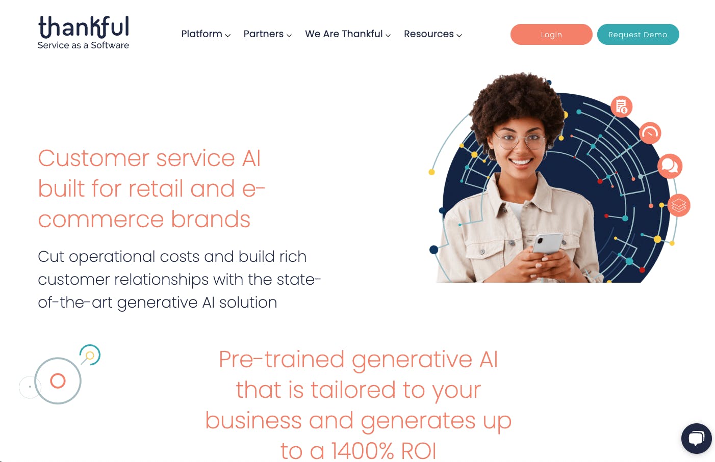 Thankful.ai | Thankful's best-in-class customer servic | Welcome AI