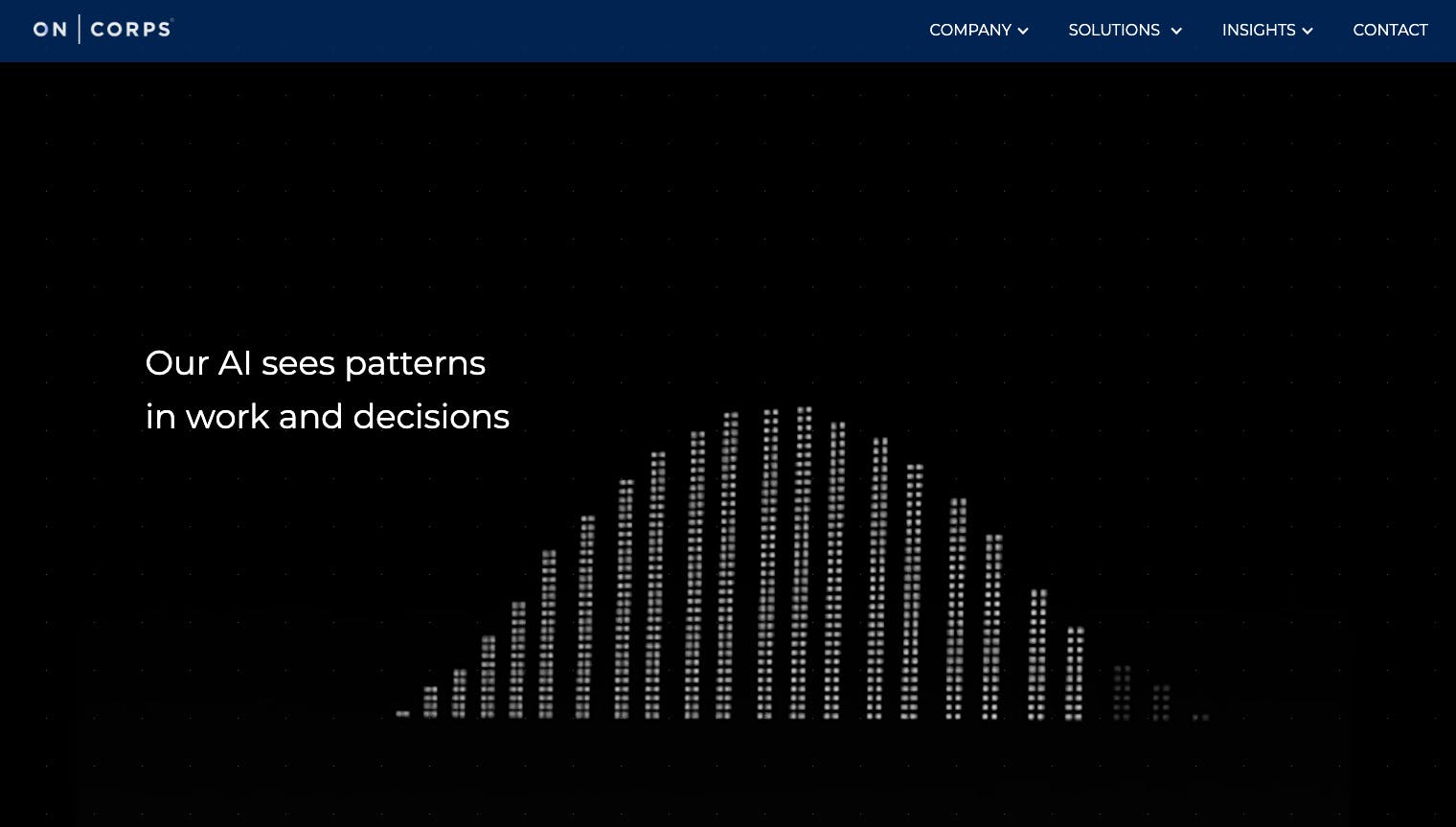 OnCorps AI | Advanced AI solutions for operations to | Welcome AI
