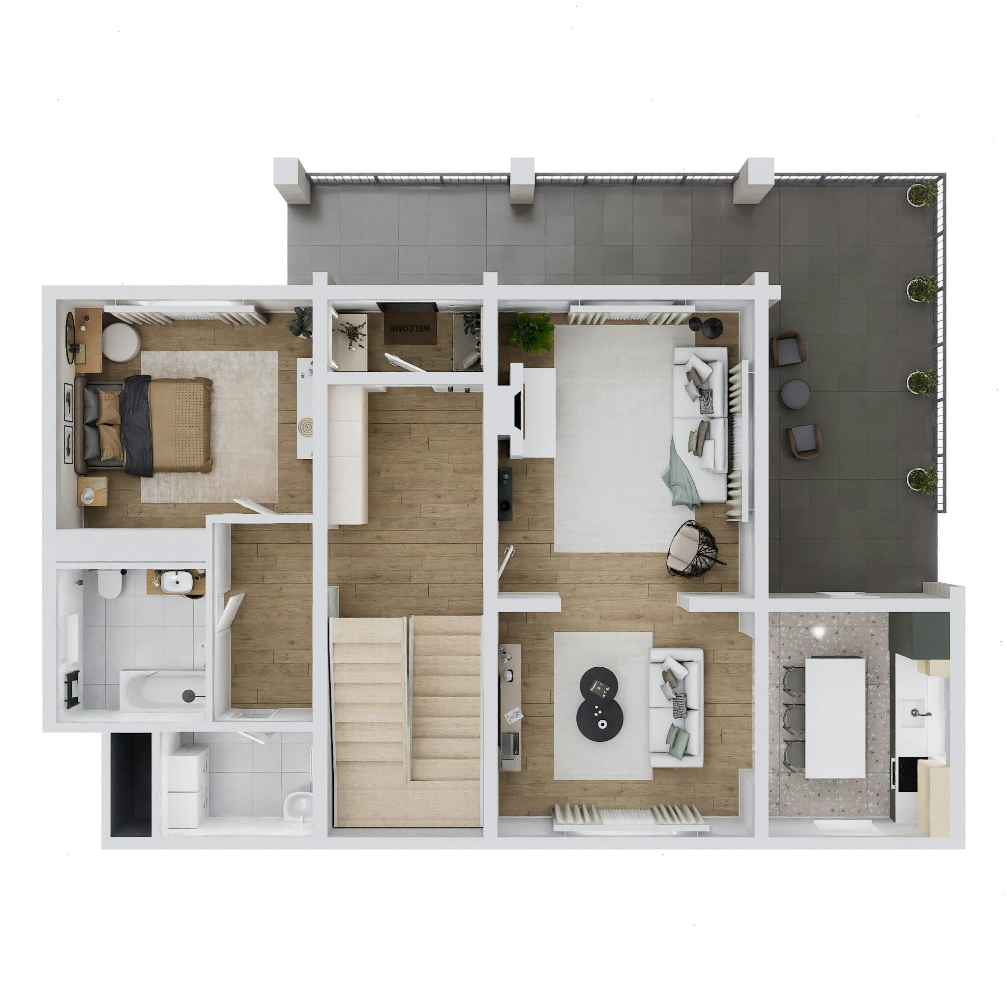 Getfloorplan | AI Assistant creating 2d, 3d & 360 tour | Welcome AI